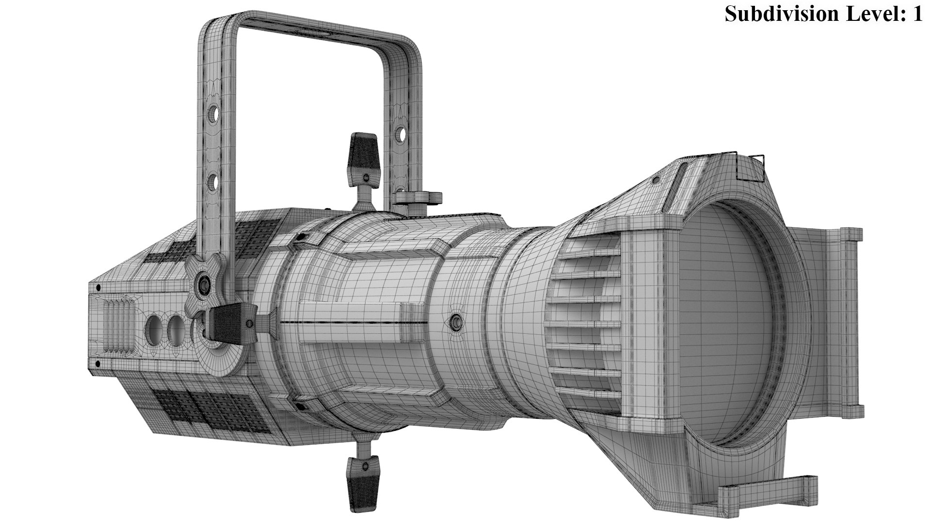 Detailed Stage Light 01 3D Model - TurboSquid 2074898