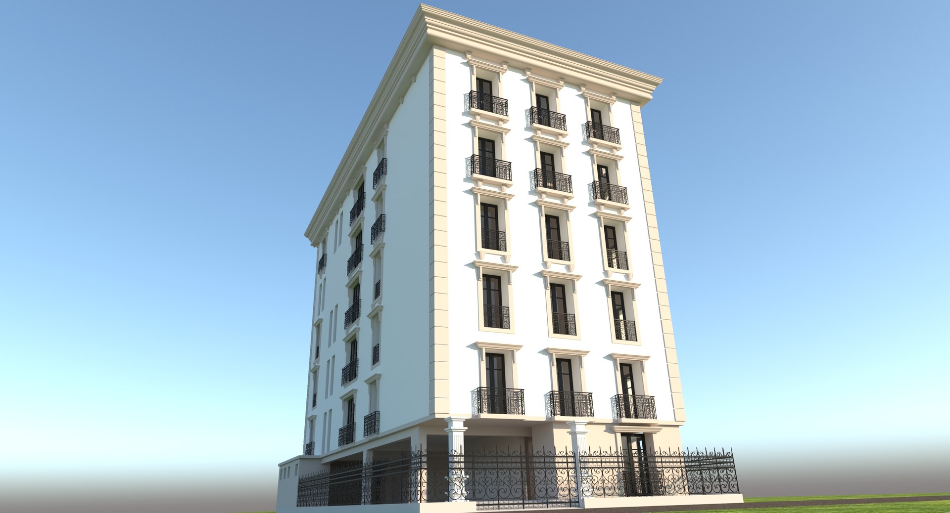 3D Residential Building Architectural - TurboSquid 1565050