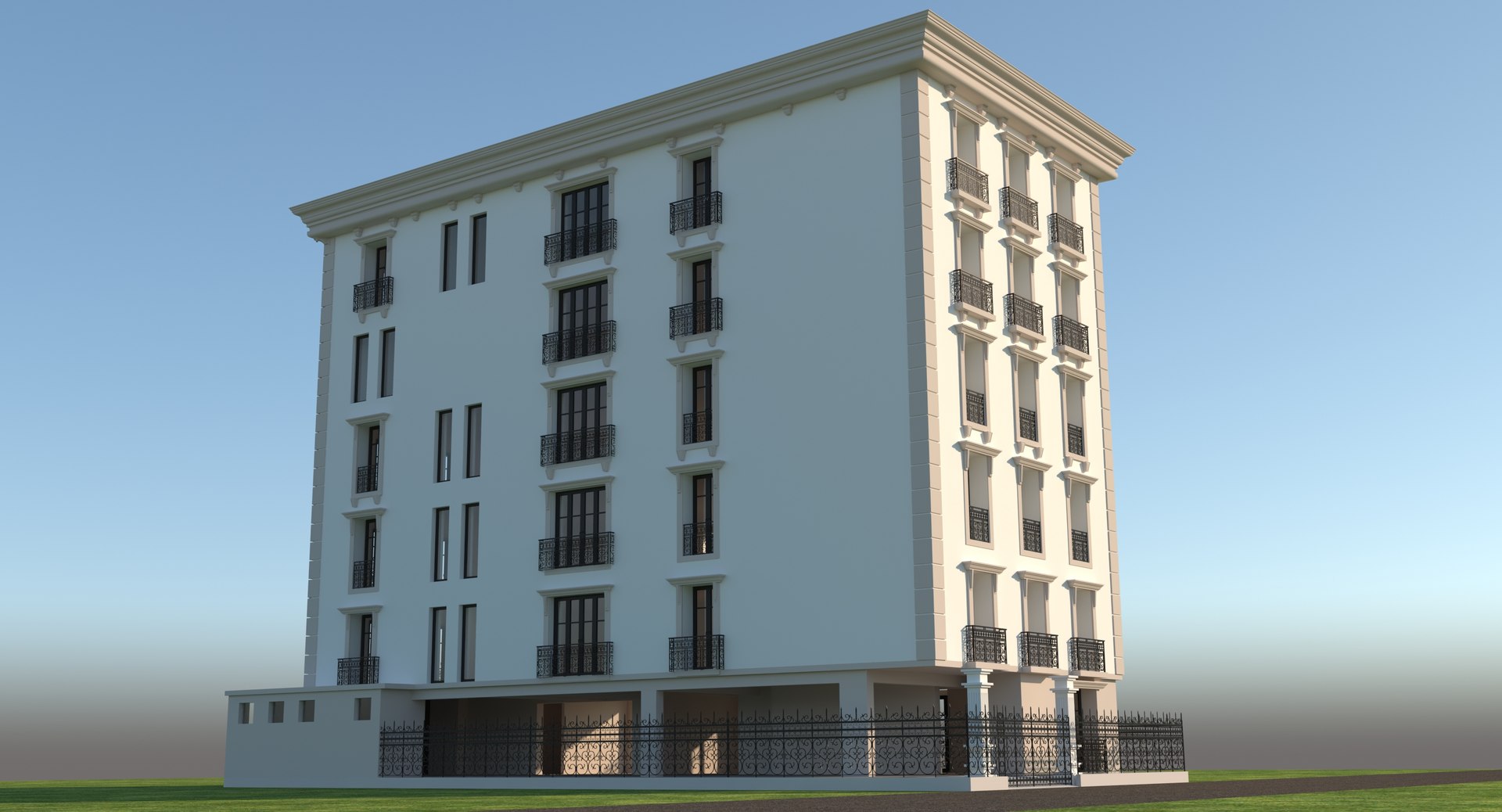 3D Residential Building Architectural - TurboSquid 1565050