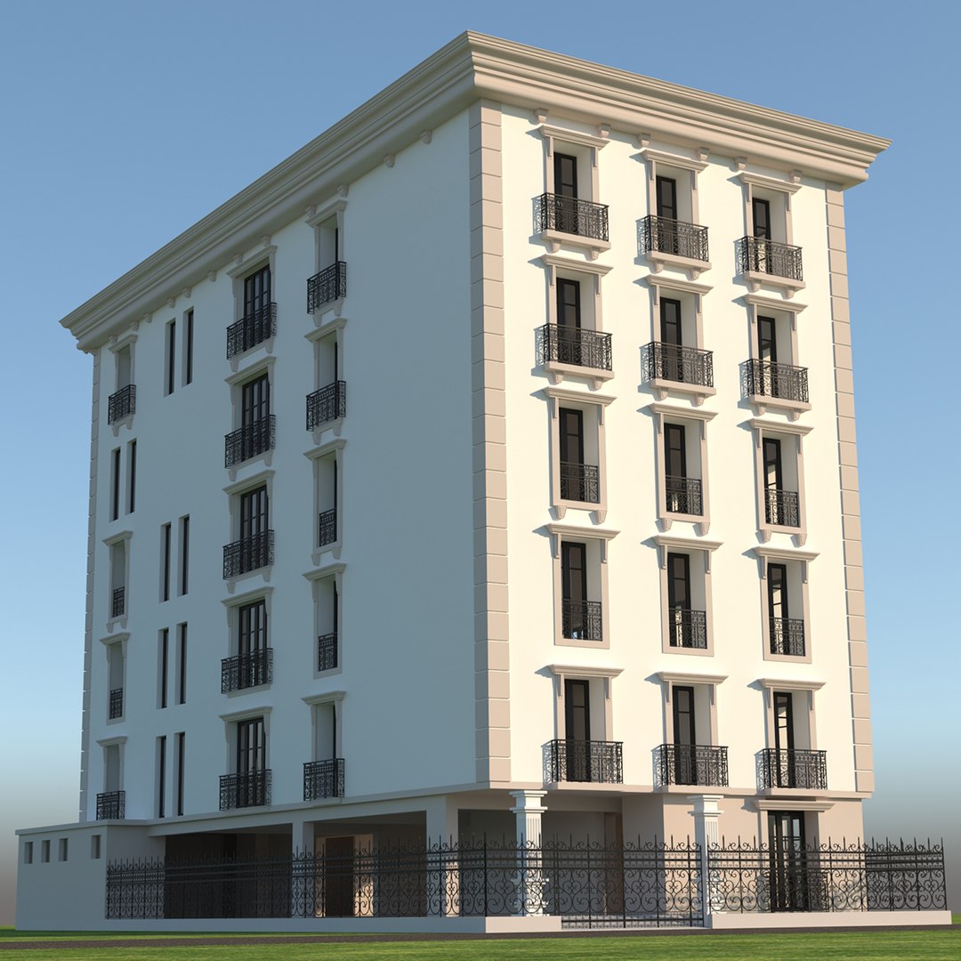 3D Residential Building Architectural - TurboSquid 1565050