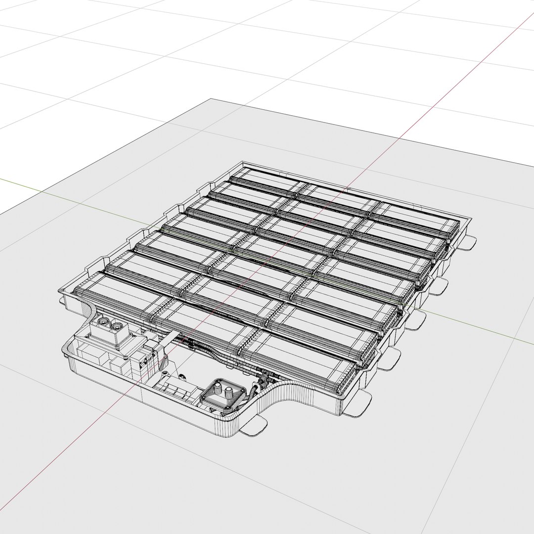 Electric Cars Battery 3D - TurboSquid 2283383