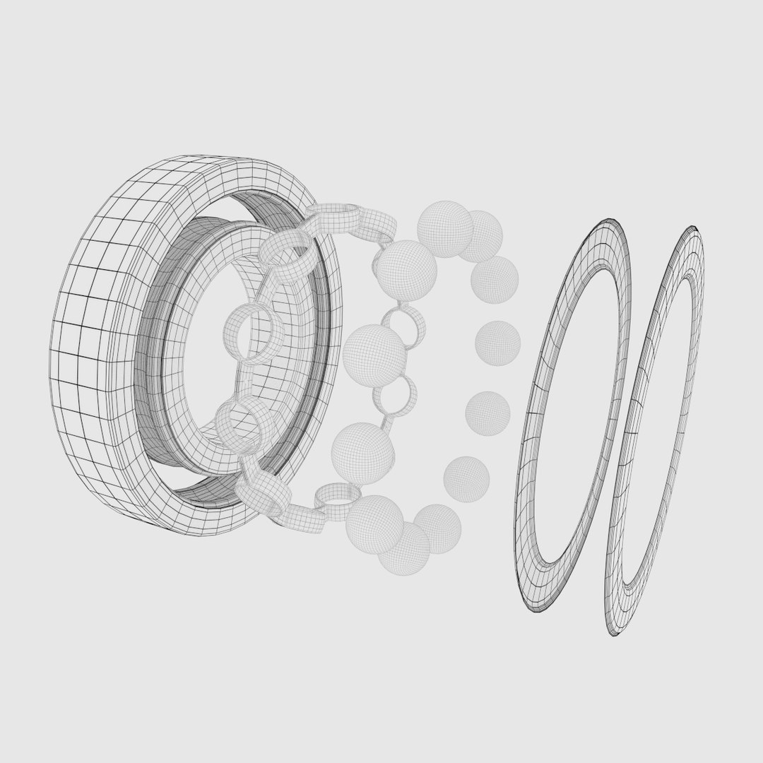 3d Model Ball Bearing