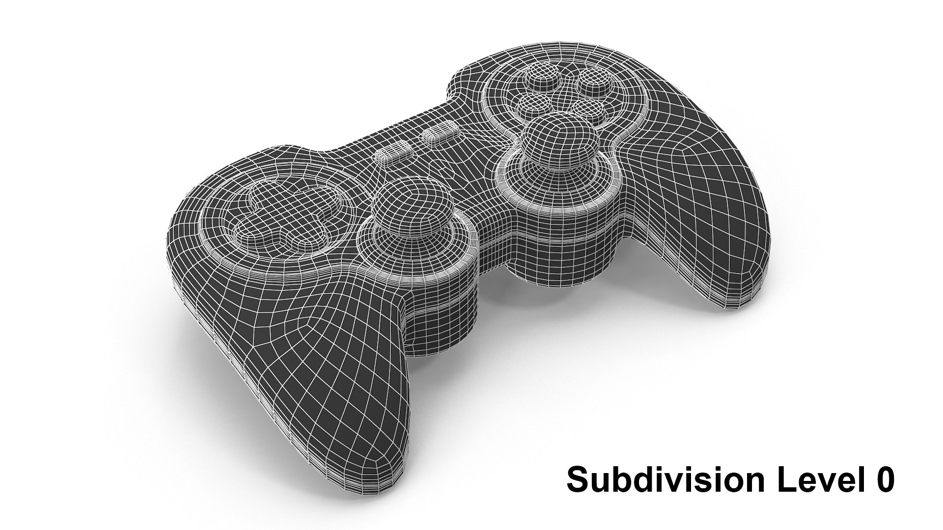 Gamepad 3DIcon 3D Model - TurboSquid 1976246