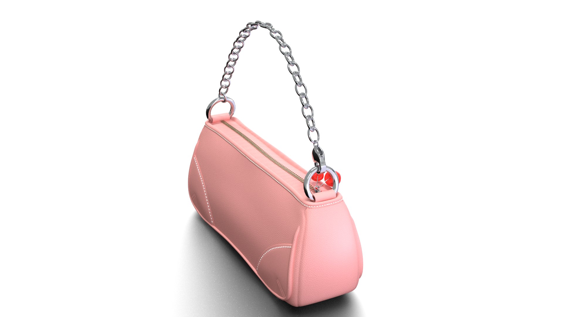 3D Ladies Pink Purse 3D Model - High-Quality Fashion Accessory model ...