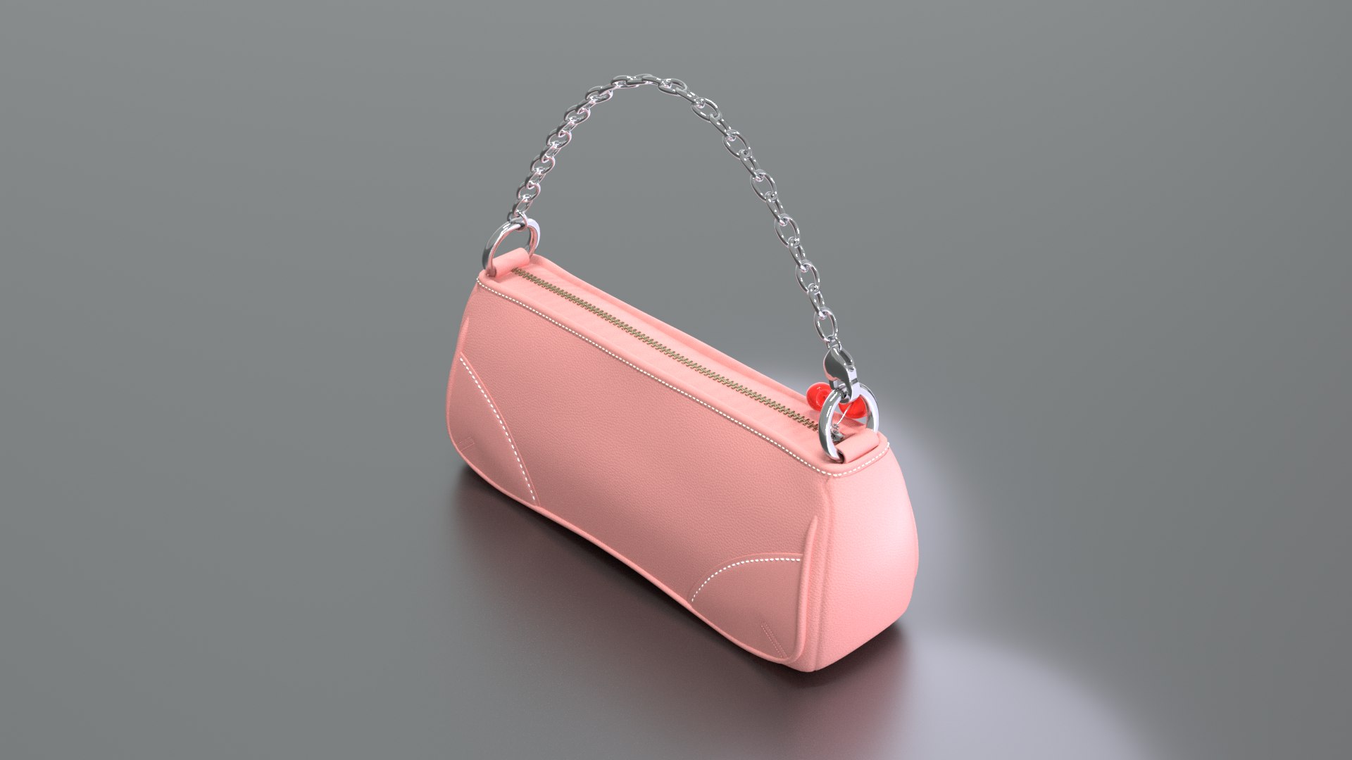 3D Ladies Pink Purse 3D Model - High-Quality Fashion Accessory model ...