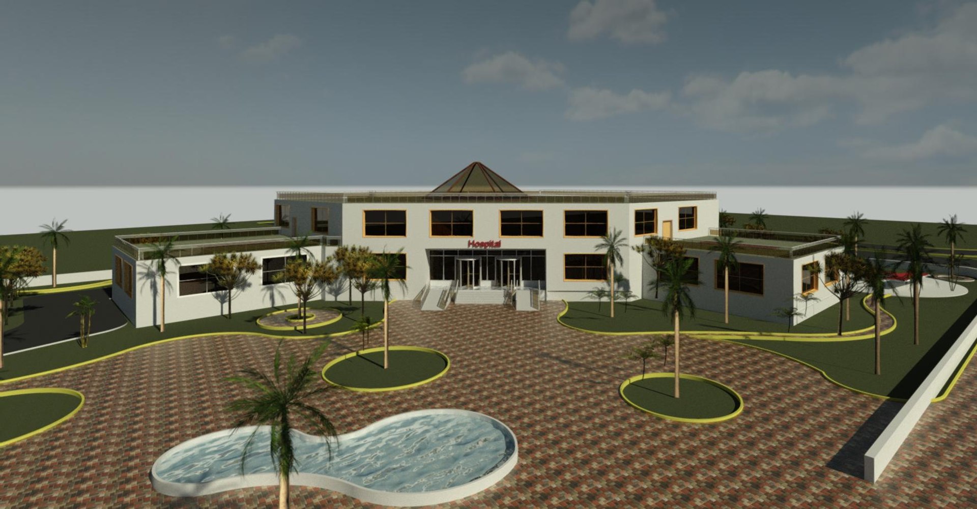 3D Revit Hospital - TurboSquid 1467166