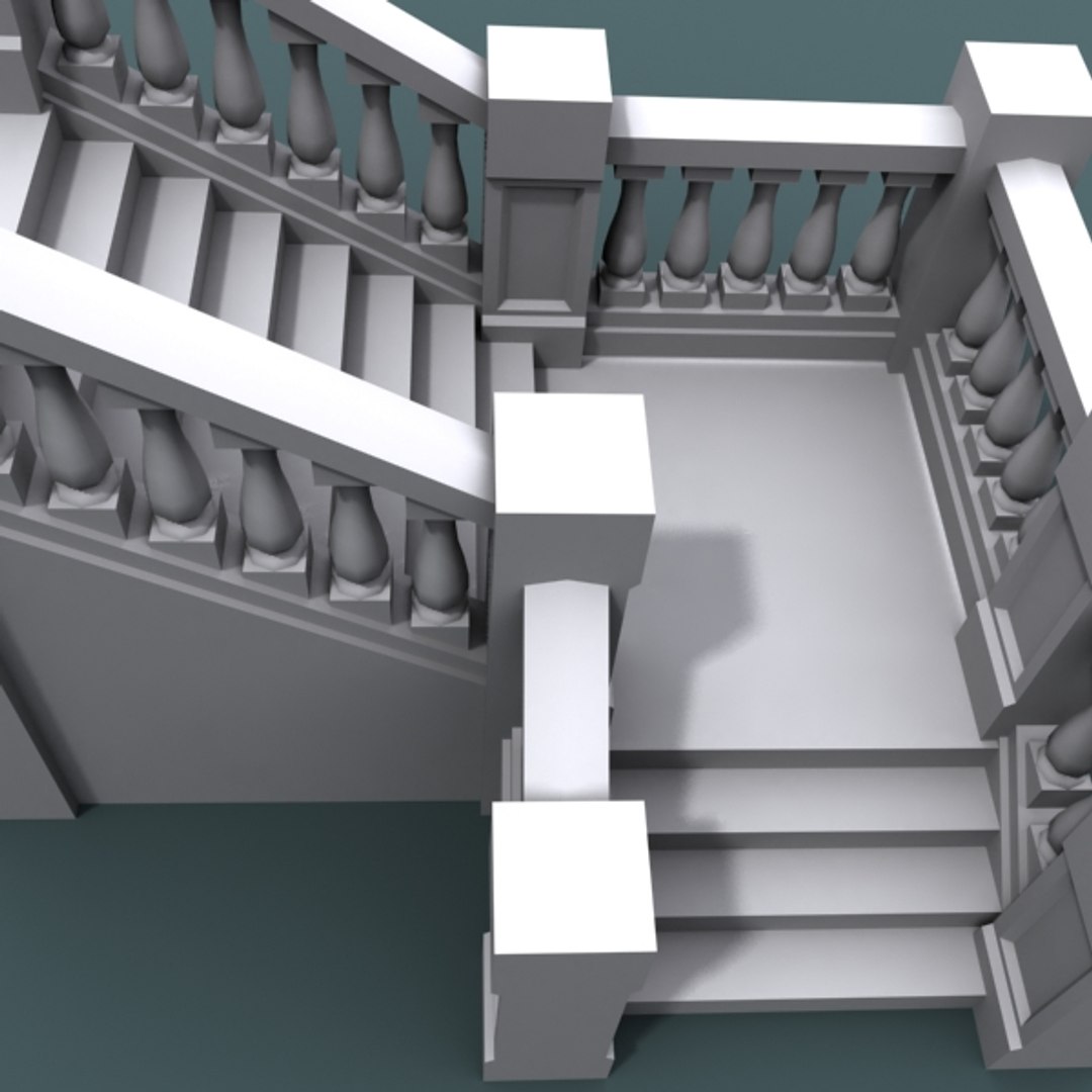 3d Model Step Staircase