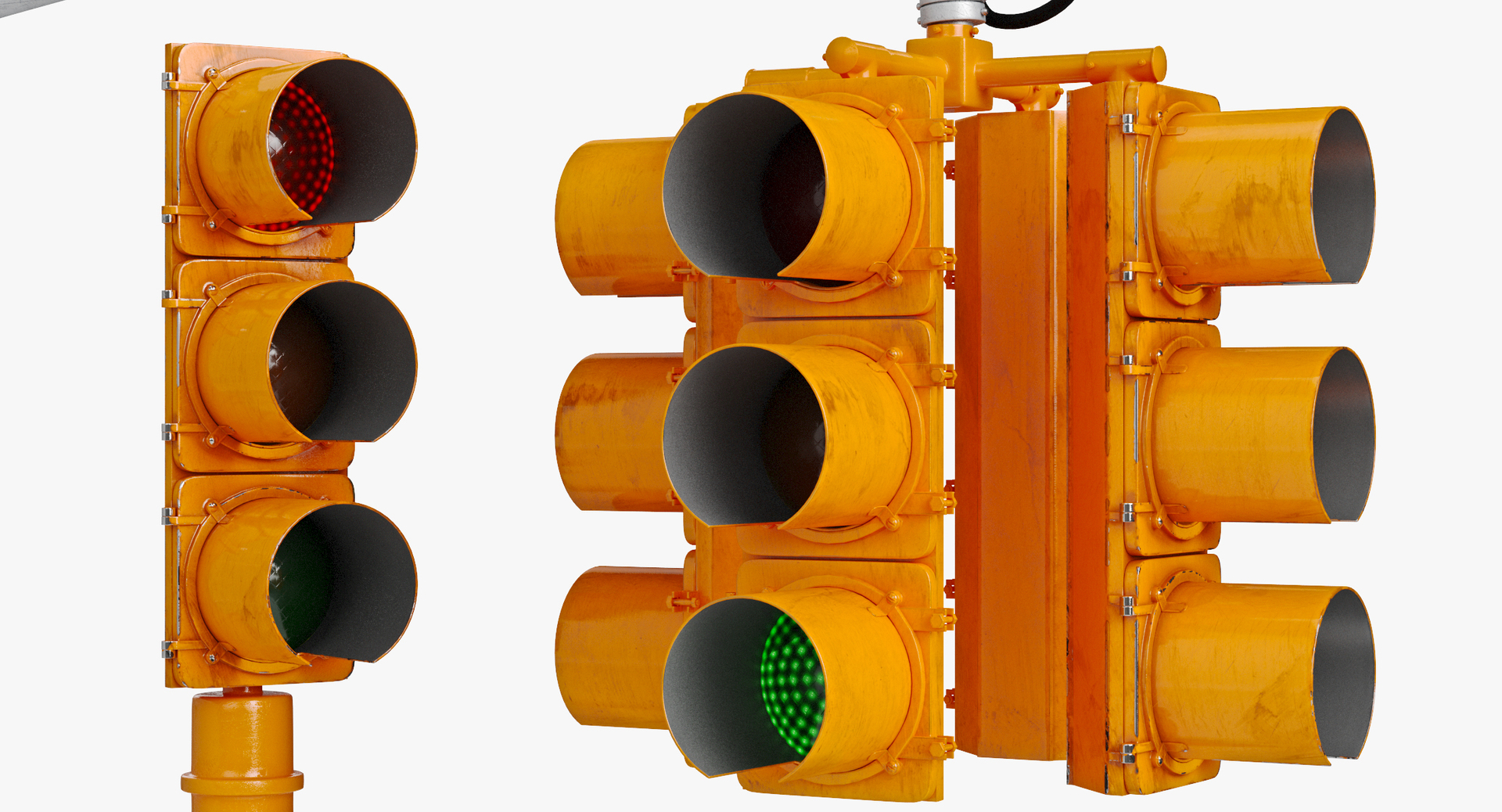 3D traffic light model - TurboSquid 1373612