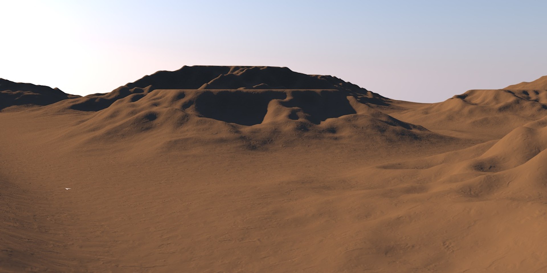 Desert Landscape 3d C4d