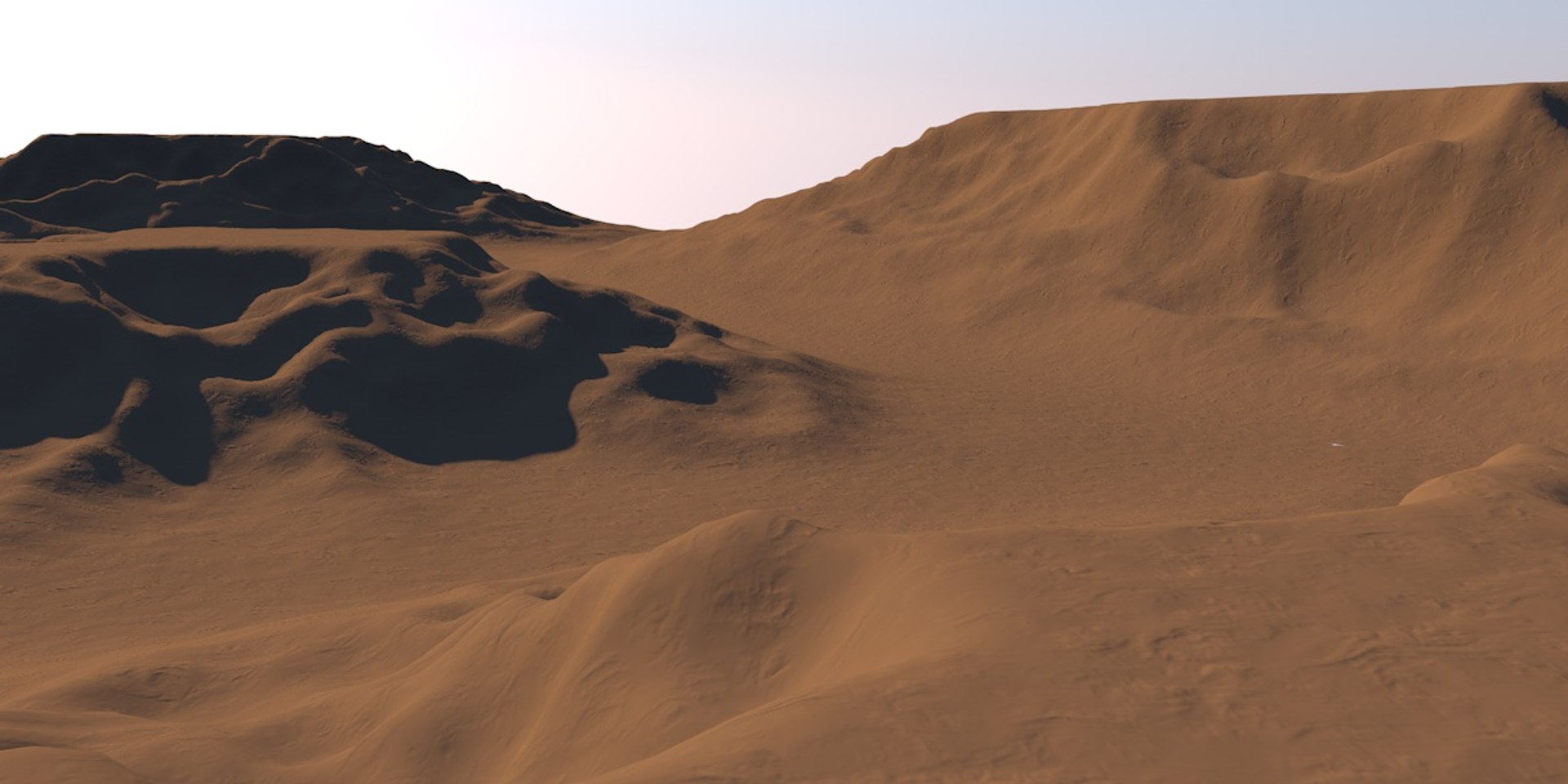 Desert Landscape 3d C4d