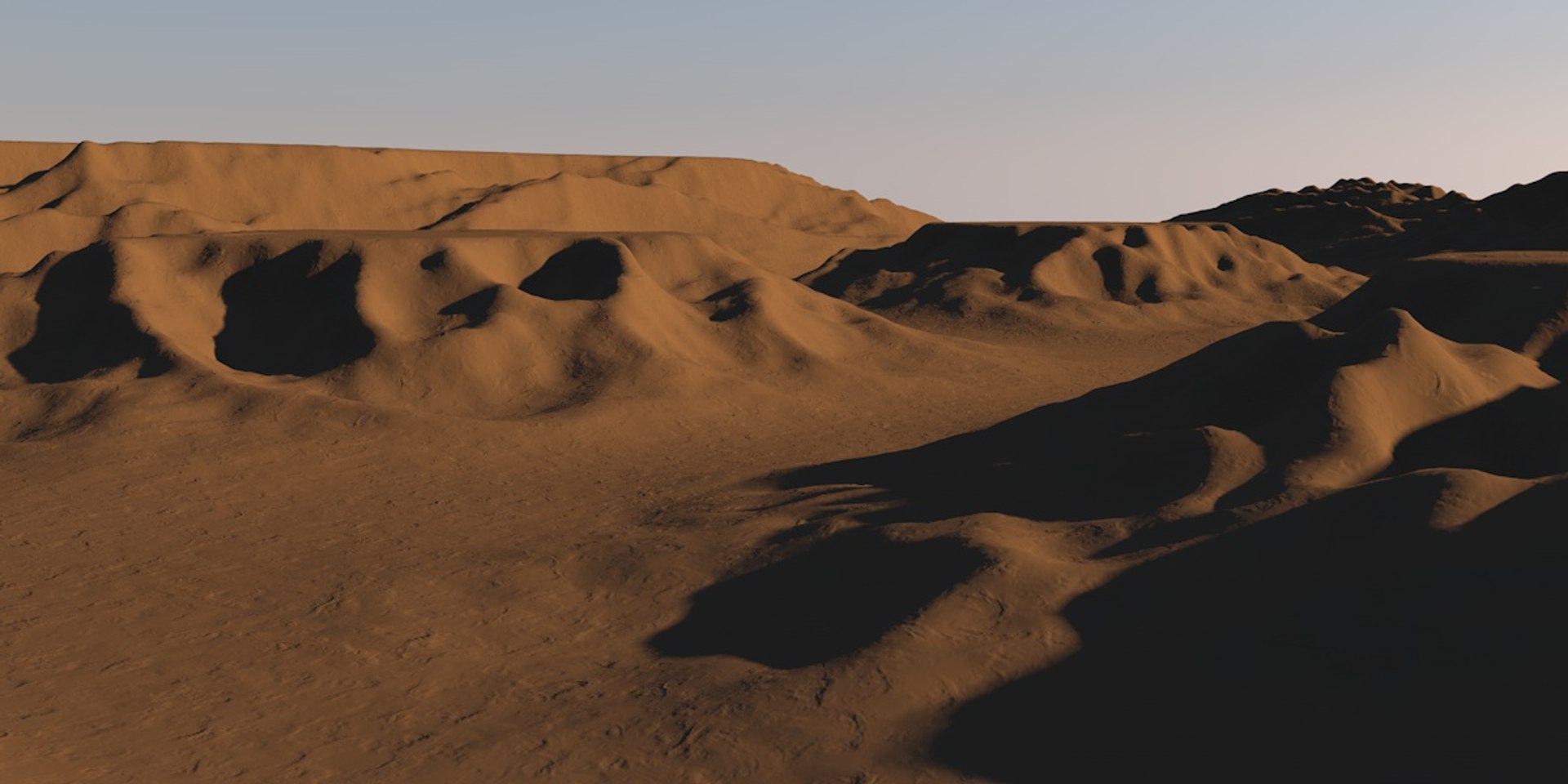 Desert Landscape 3d C4d