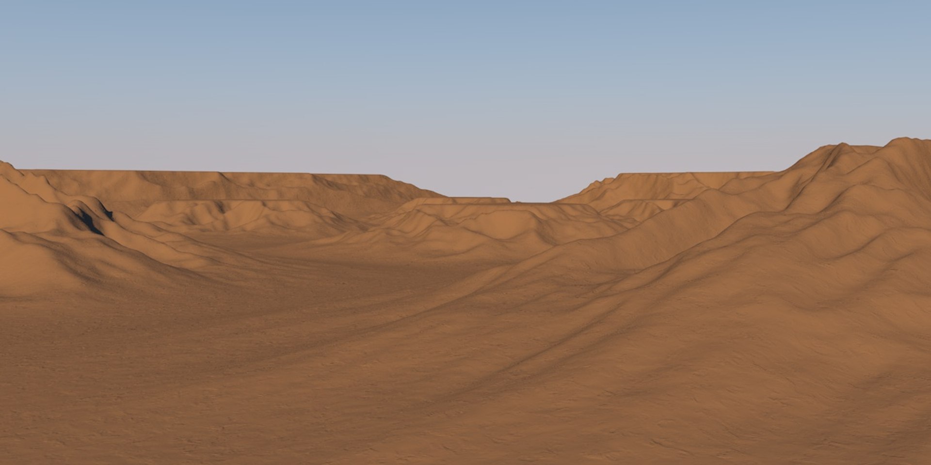 Desert Landscape 3d C4d