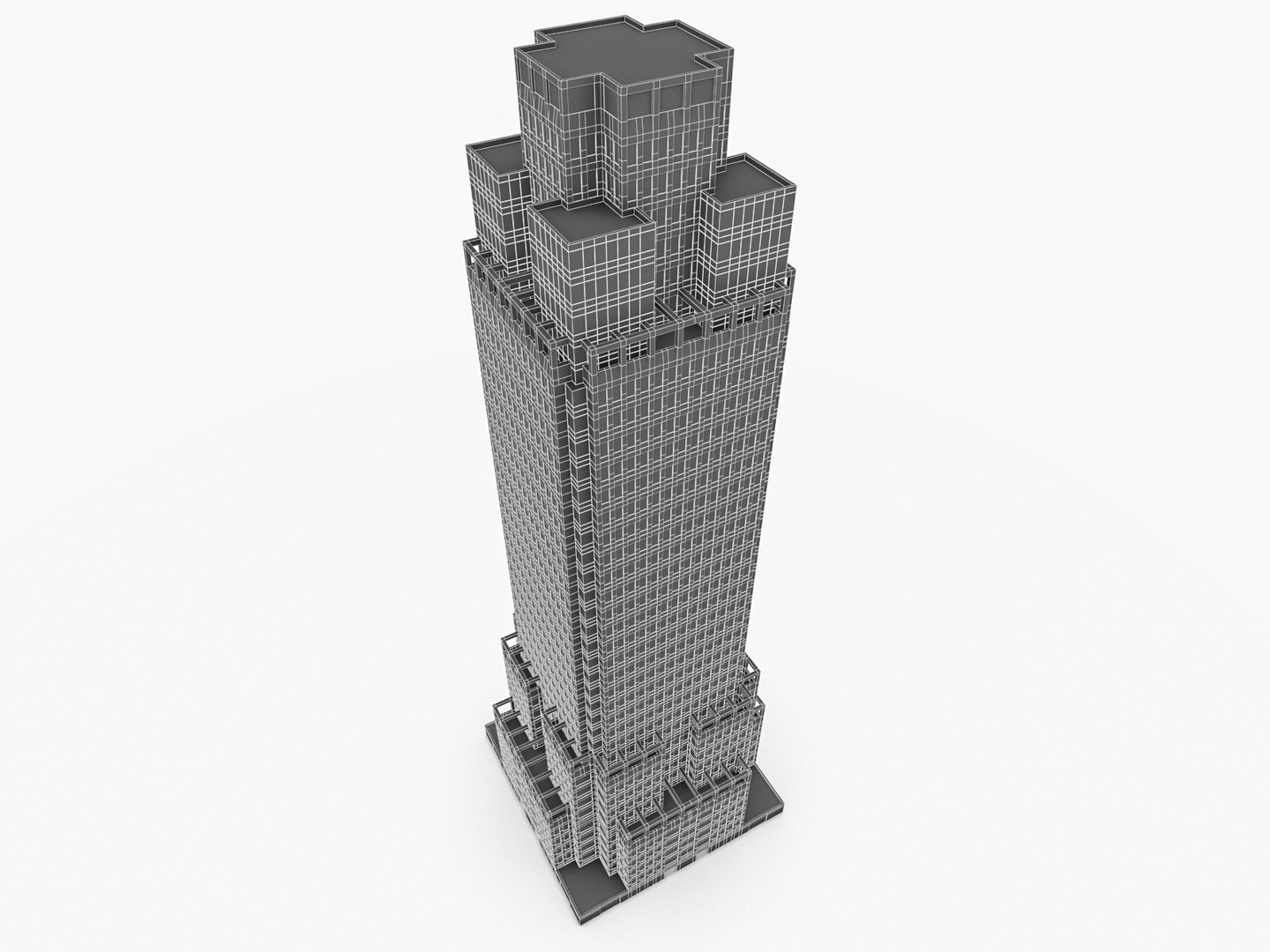 3D model High-rise Buildings Collection 02 - TurboSquid 1751194