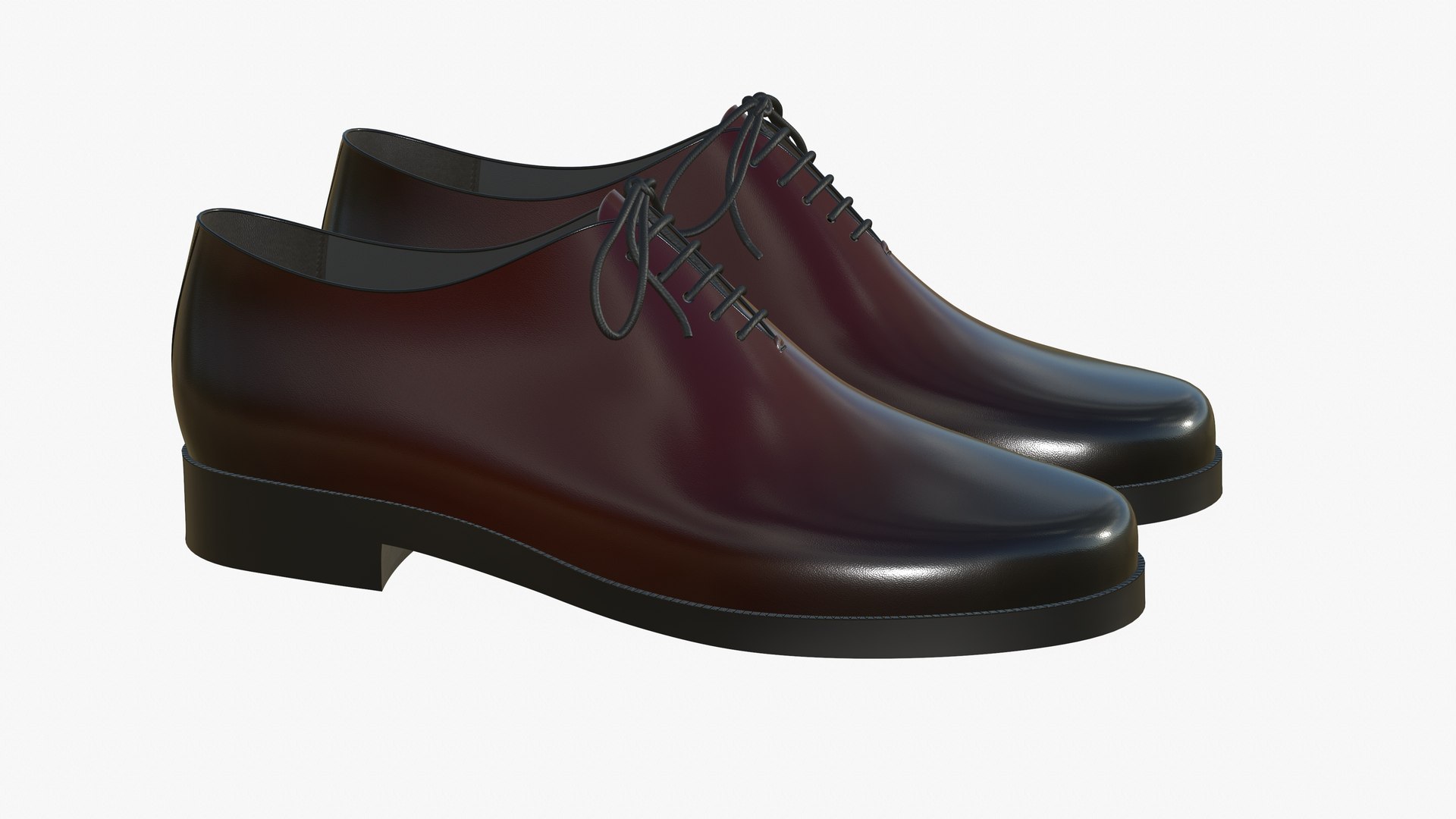 Leather Shoes Realistic Modern Nice Color 3D Model - TurboSquid 1950024