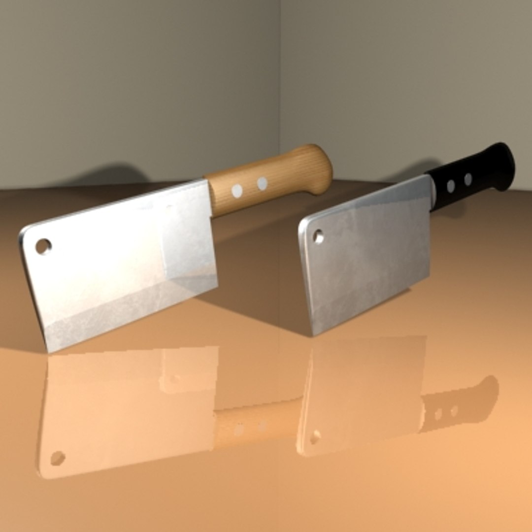 Meat Cleaver 3d Max