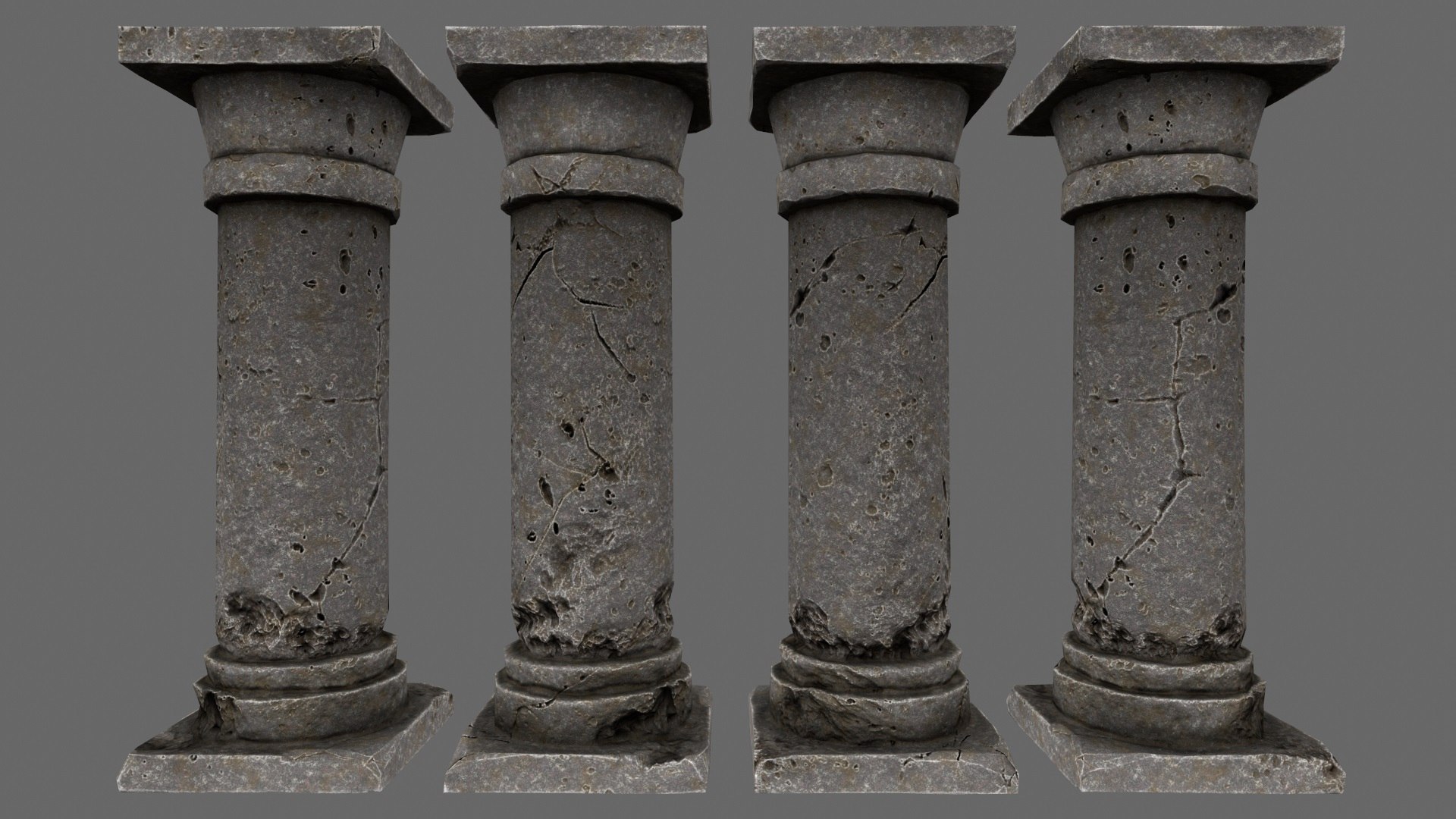 Pillar 1 3d Model