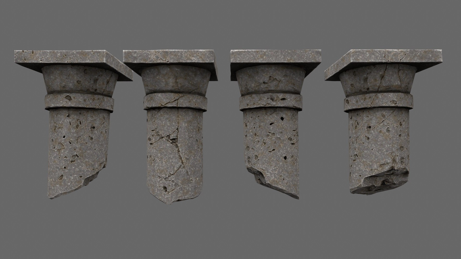 Pillar 1 3d Model