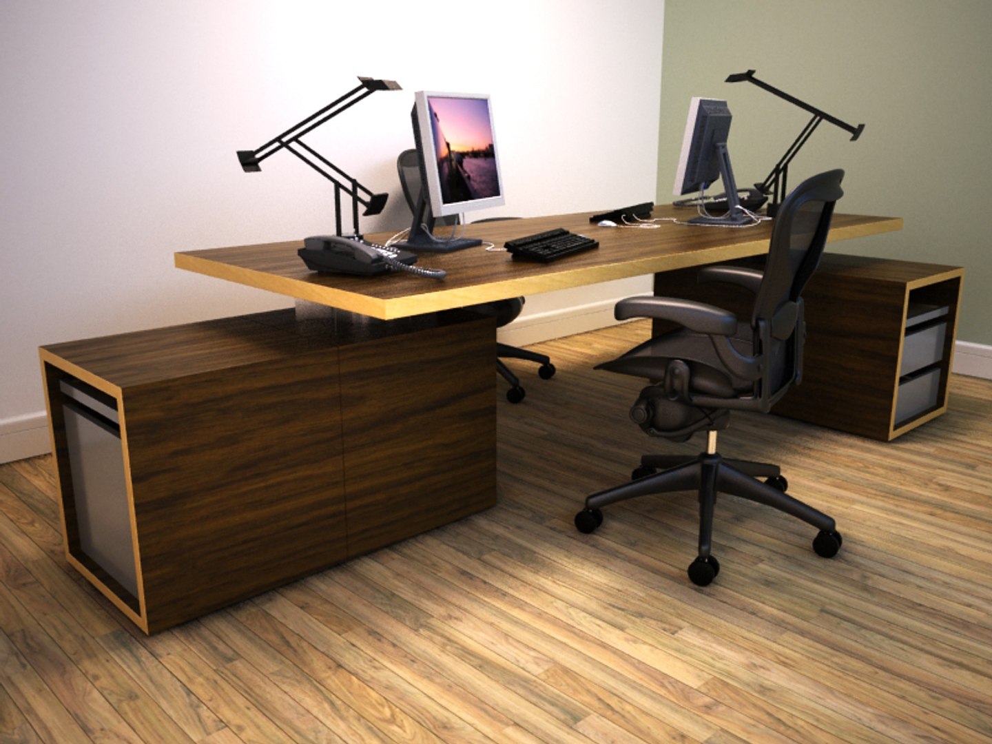 3d Modular Desking