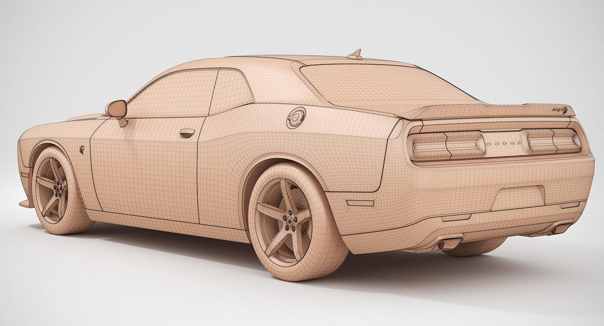 3D Dodge Hellcat 2019 - TurboSquid 1400001