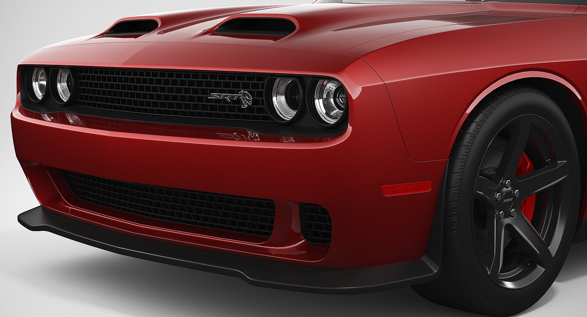 3D Dodge Hellcat 2019 - TurboSquid 1400001