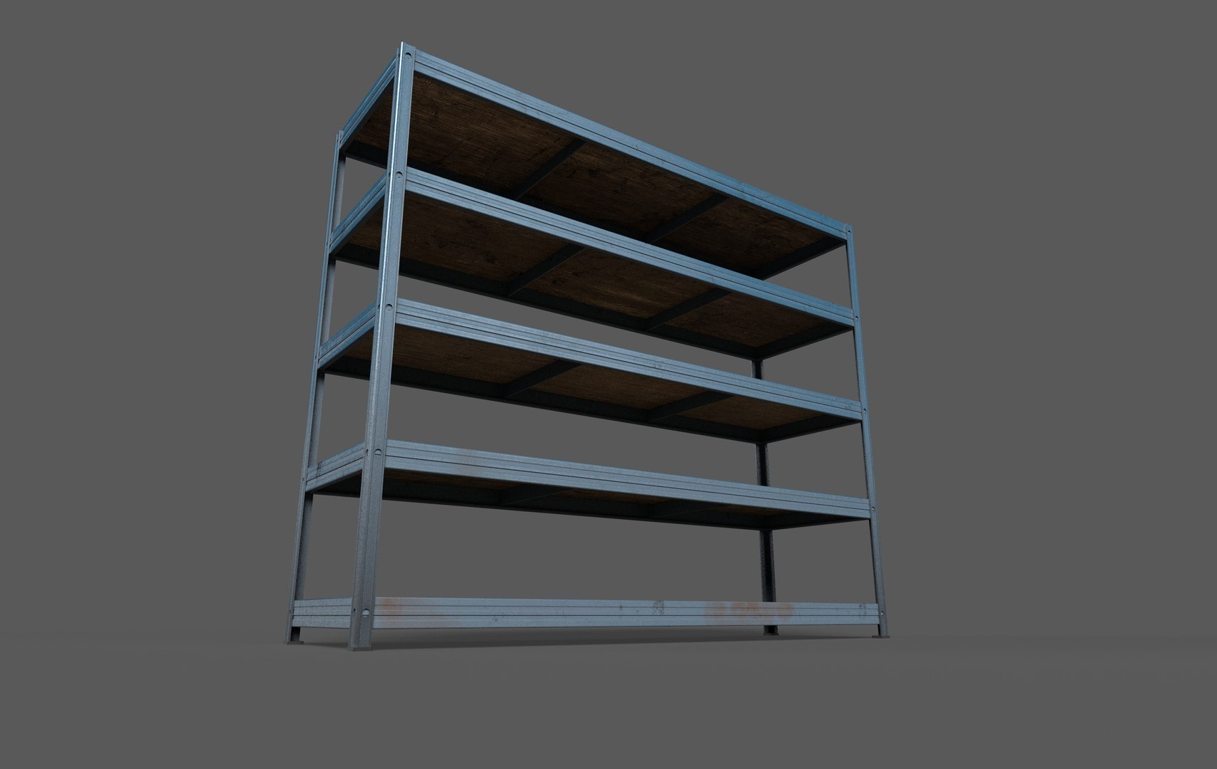 3D Storage Shelf model - TurboSquid 1790341