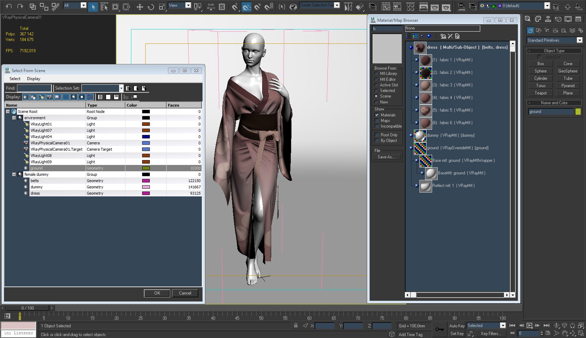 3d Showroom Dummy Model