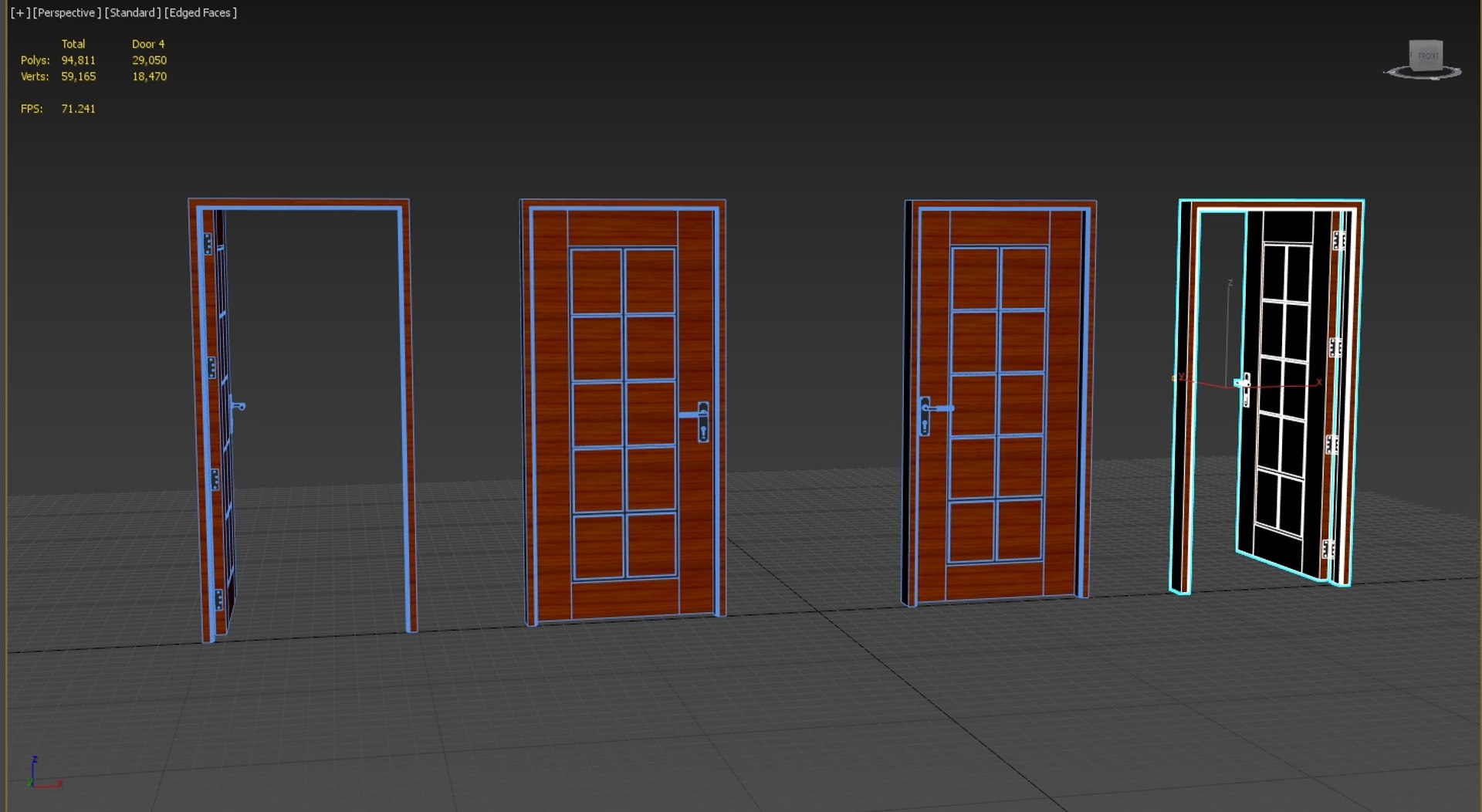 3D Door Design 62 - TurboSquid 2213863