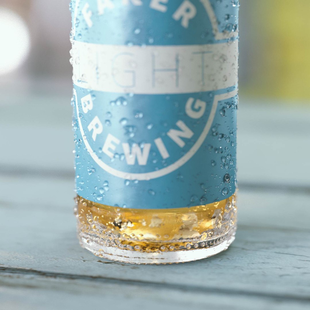 3D Light Beer Octane Bottles - TurboSquid 1415918