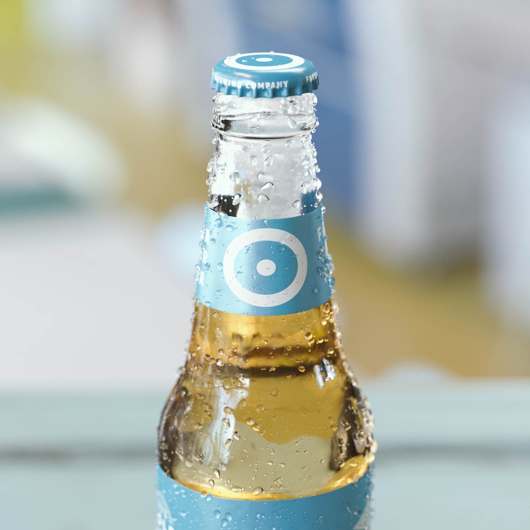 3D Light Beer Octane Bottles - TurboSquid 1415918