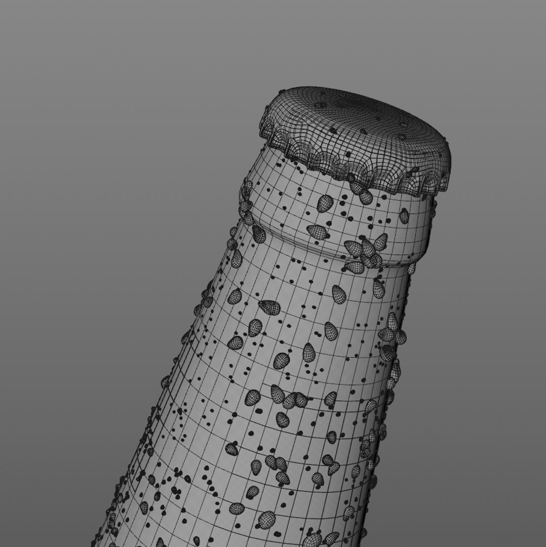 3D light beer octane bottles - TurboSquid 1415918