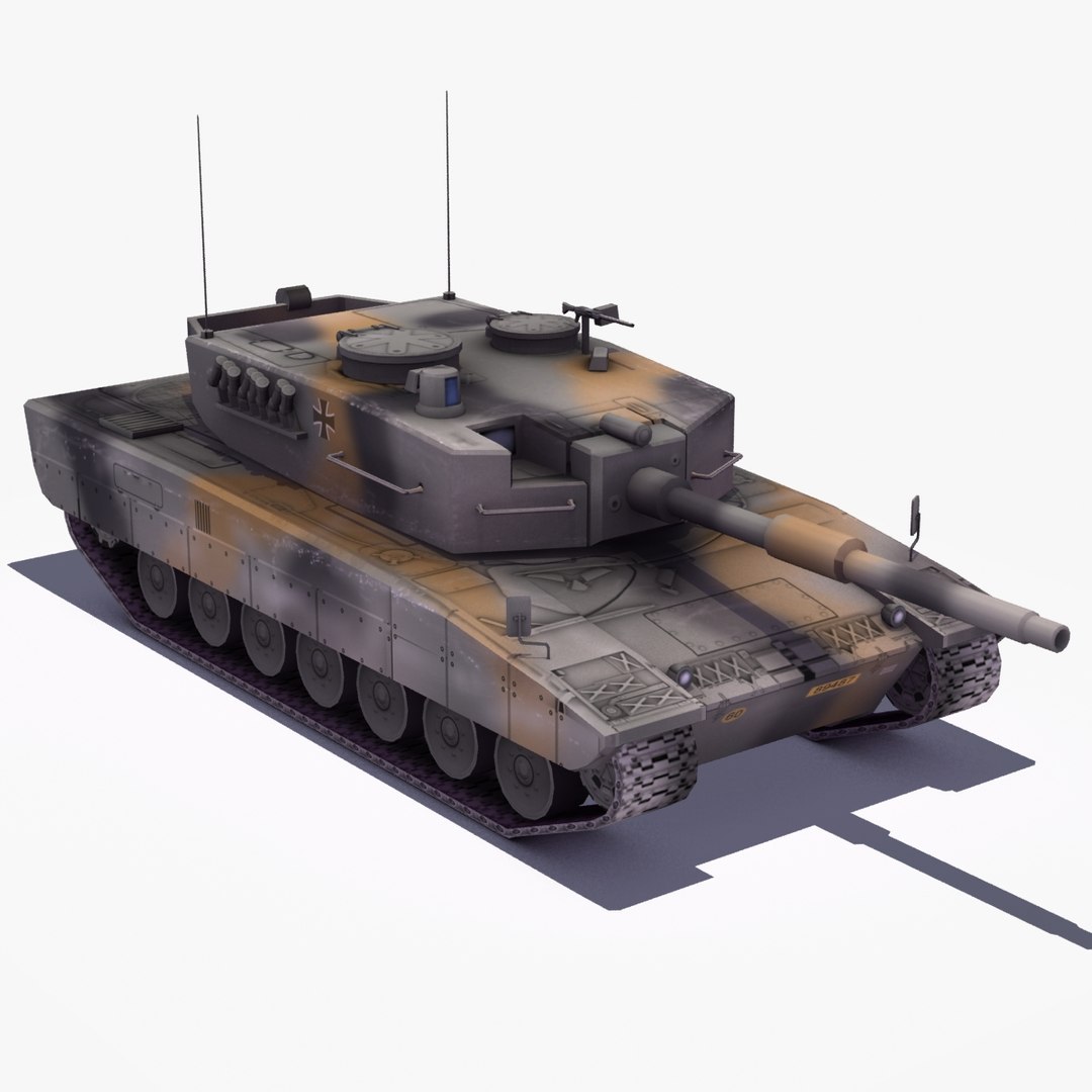 3ds max leopard2a4 mbt german army