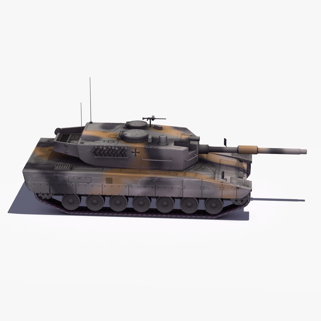 3ds max leopard2a4 mbt german army