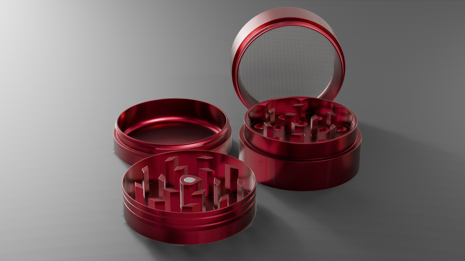 Herb Grinder 3D Model - TurboSquid 2276220