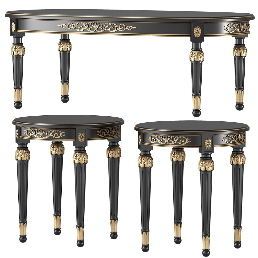 Versace Home Vanitas Coffee Tables 3D - TurboSquid 2110945