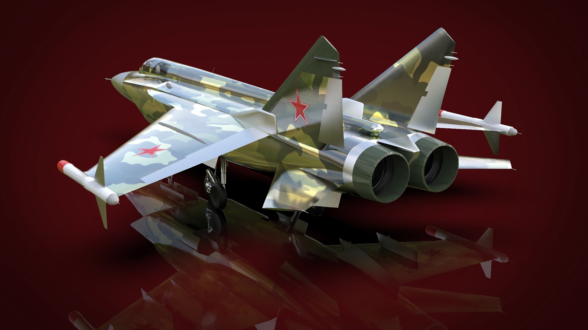 3D Model Jet Fighter Aircraft - TurboSquid 1625505