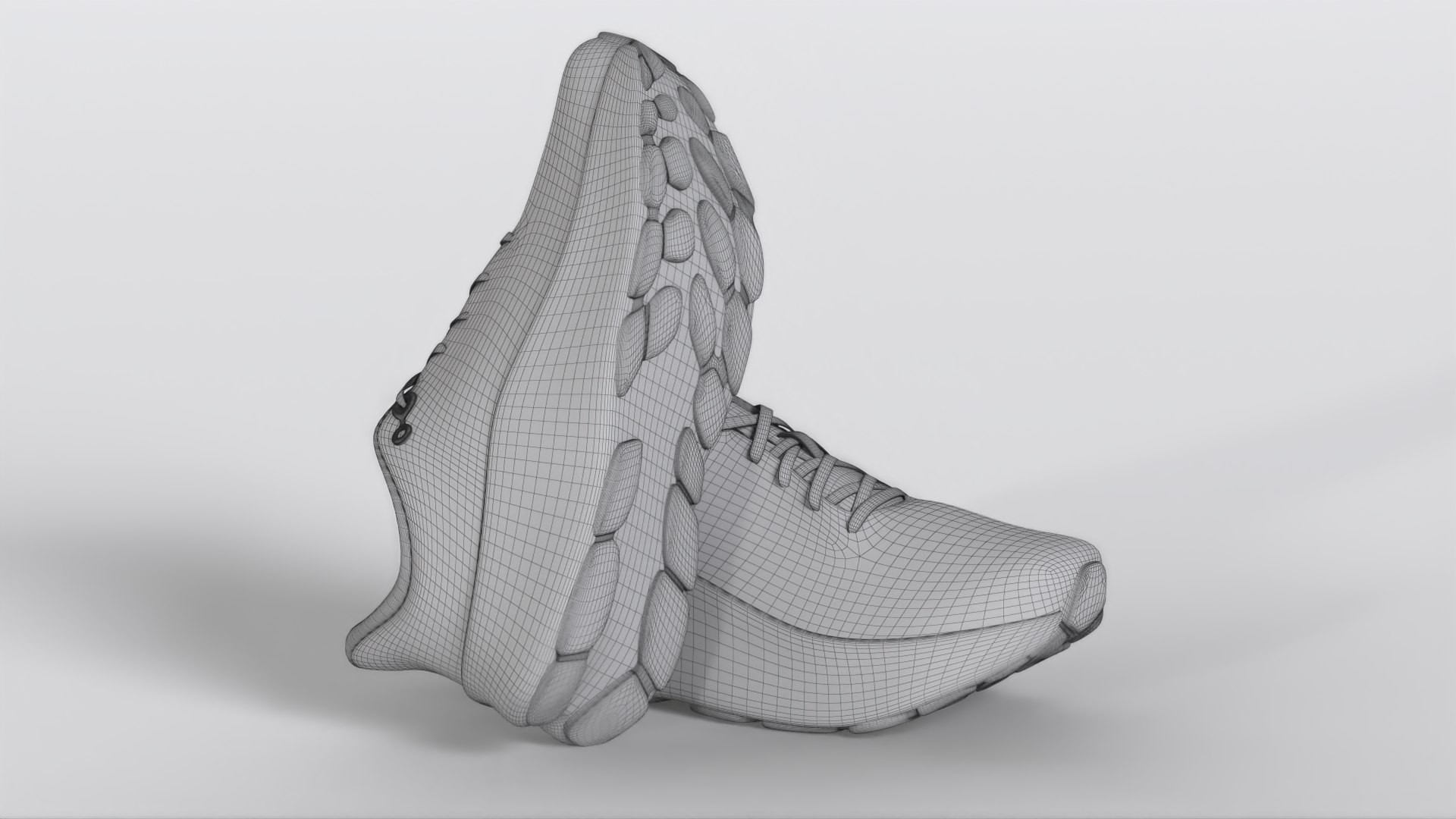 New Balance New Balance Fresh Foam X More V4 Running Shoes 3D Model ...