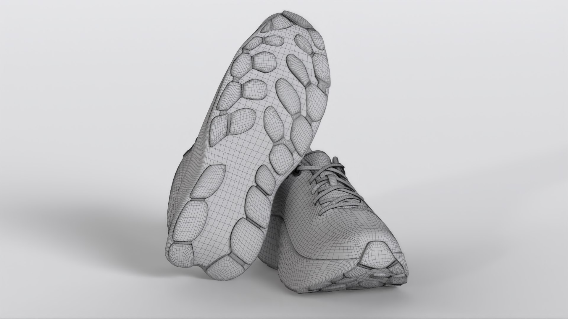 New Balance New Balance Fresh Foam X More V4 Running Shoes 3D Model ...