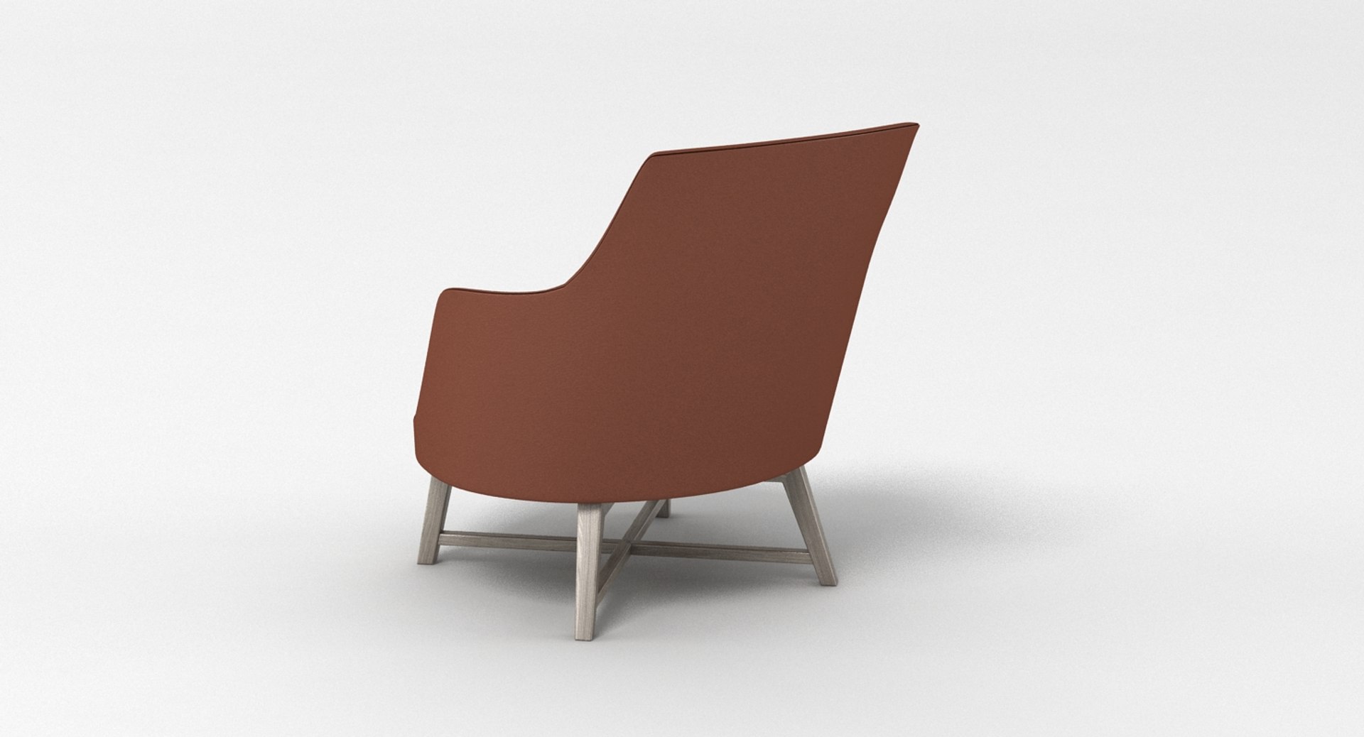 3d Flexform Guscio Chair Model
