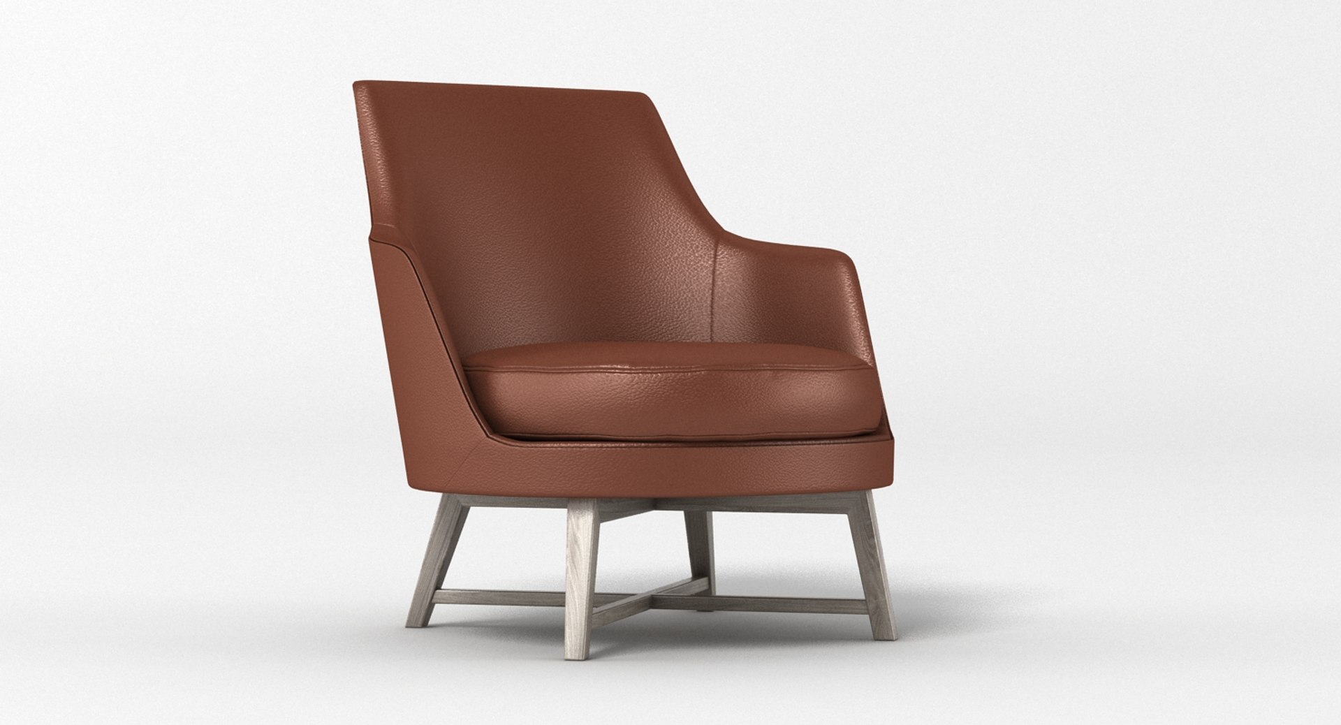 3d Flexform Guscio Chair Model