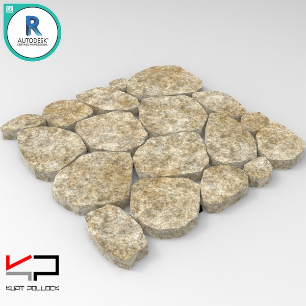Revit Stone Path