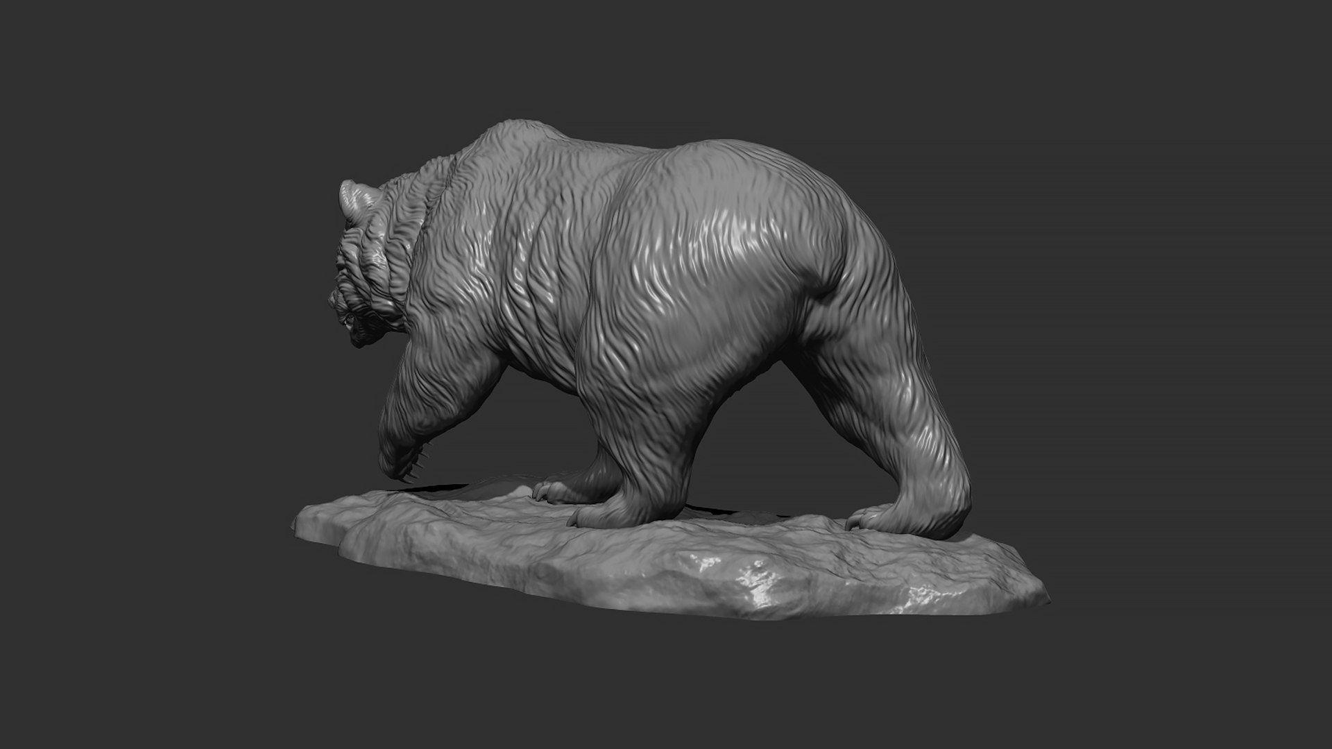 3D Bear Walking - TurboSquid 1971389