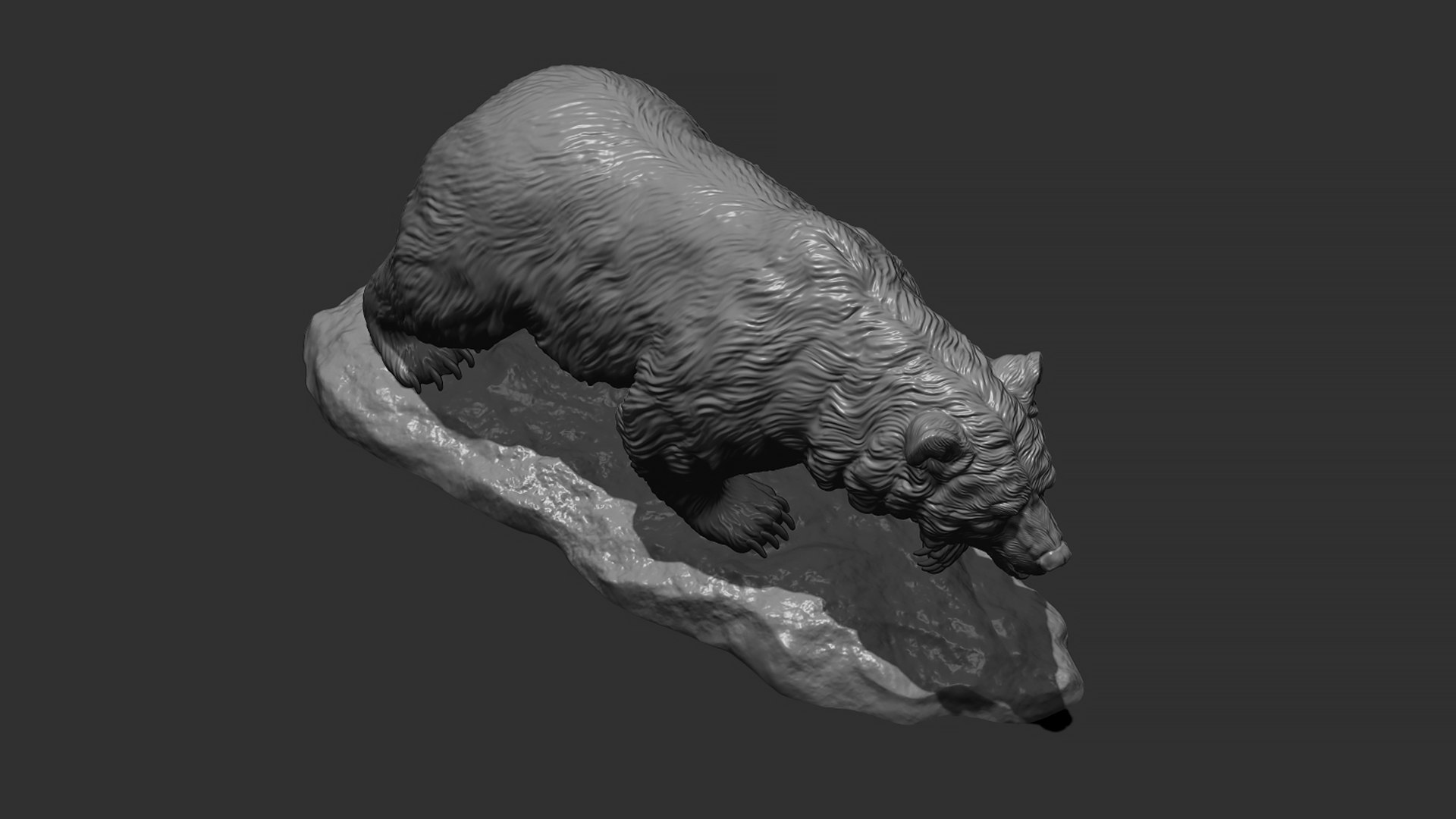 3D Bear Walking - TurboSquid 1971389