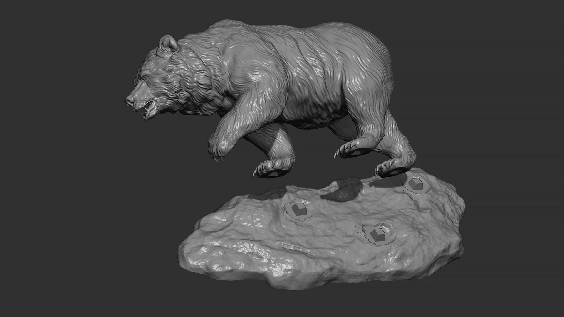 3D Bear Walking - TurboSquid 1971389
