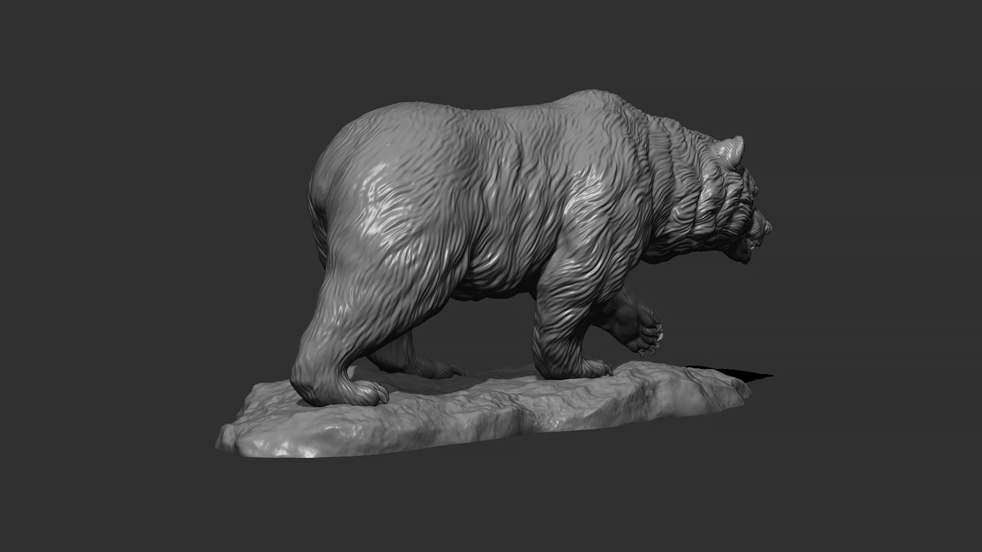3D Bear Walking - TurboSquid 1971389
