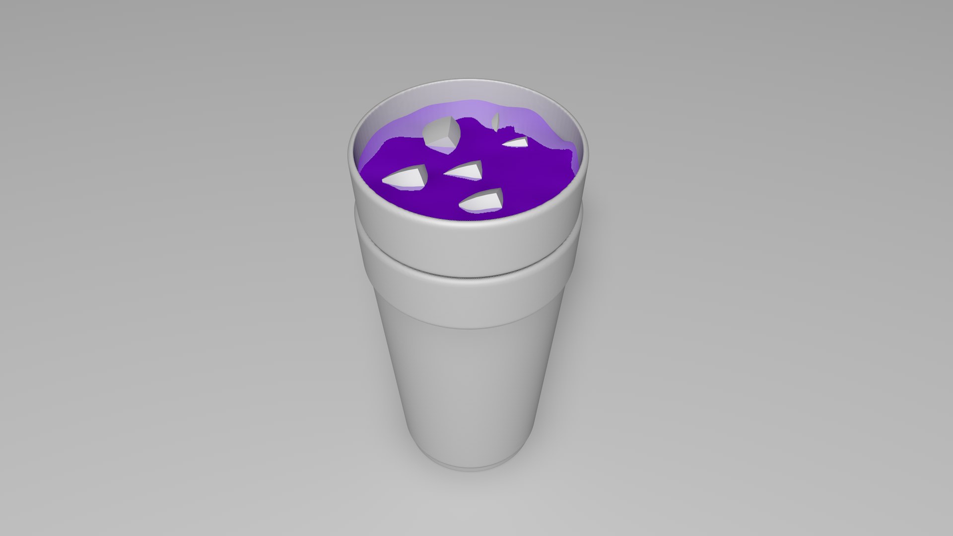 Lean Double Cup 3D Model - TurboSquid 1911446