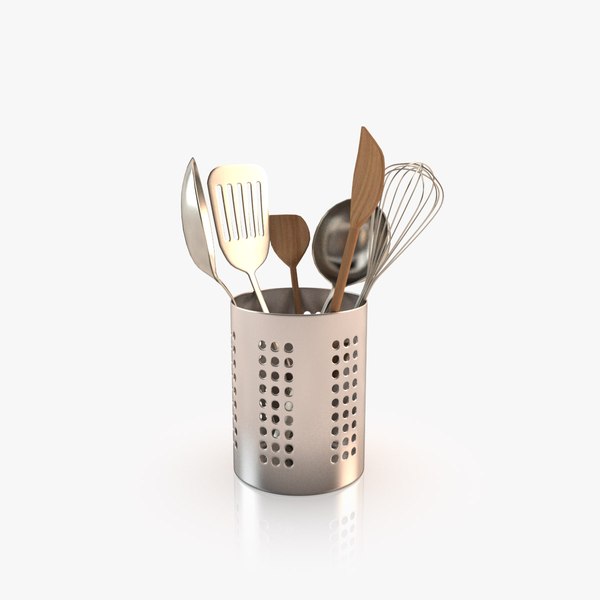 realistic cooking tools 3d model