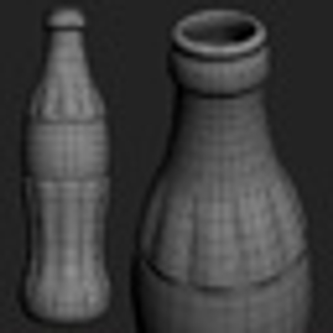 Coca Cola Bottles Pack 3D Model - TurboSquid 1186976
