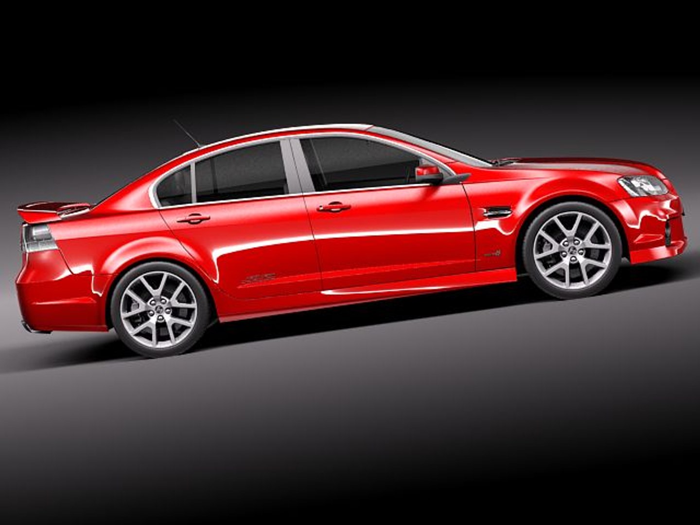 Holden Commodore Sedan Pontiac 3d Model