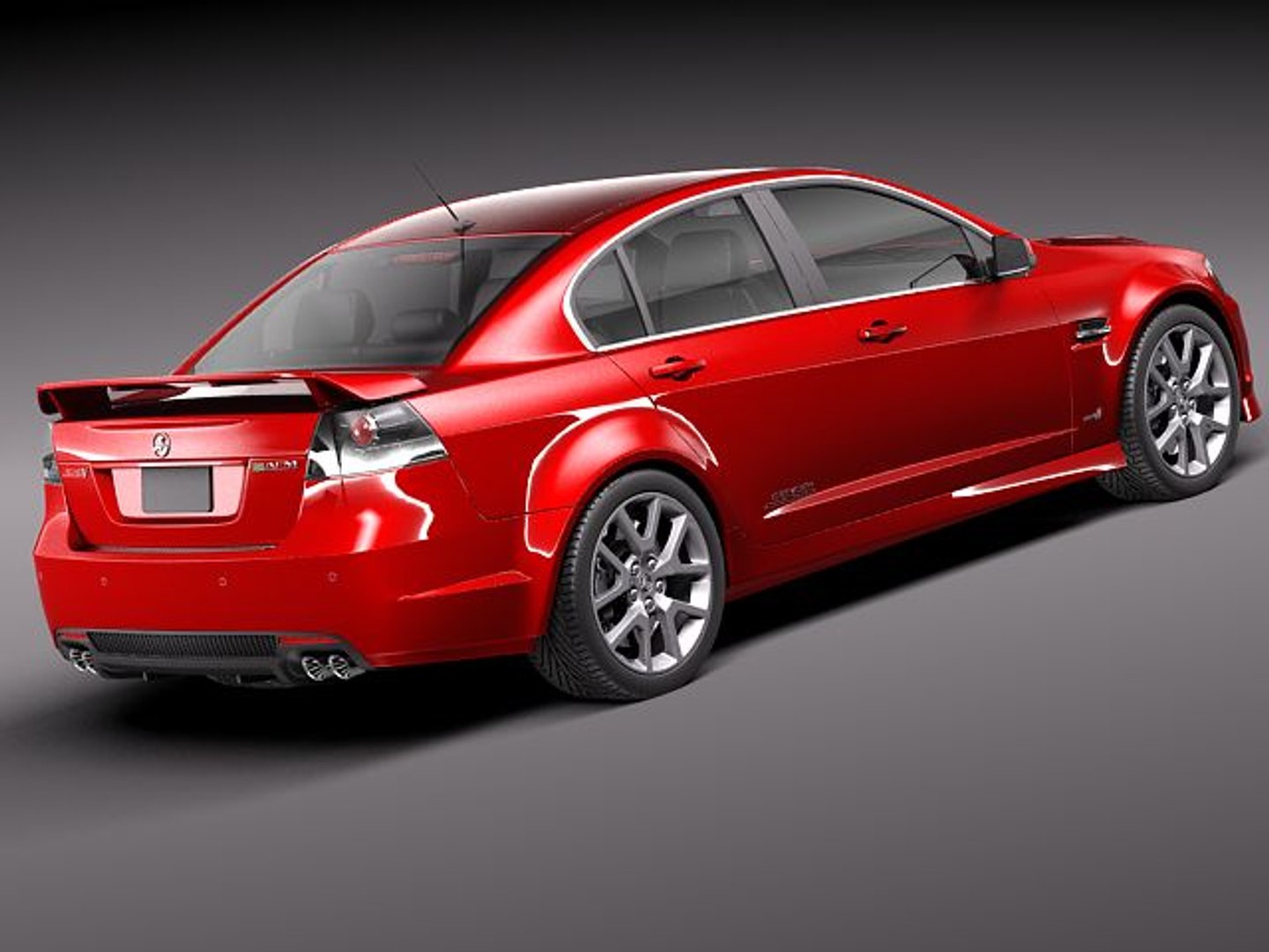 Holden Commodore Sedan Pontiac 3d Model