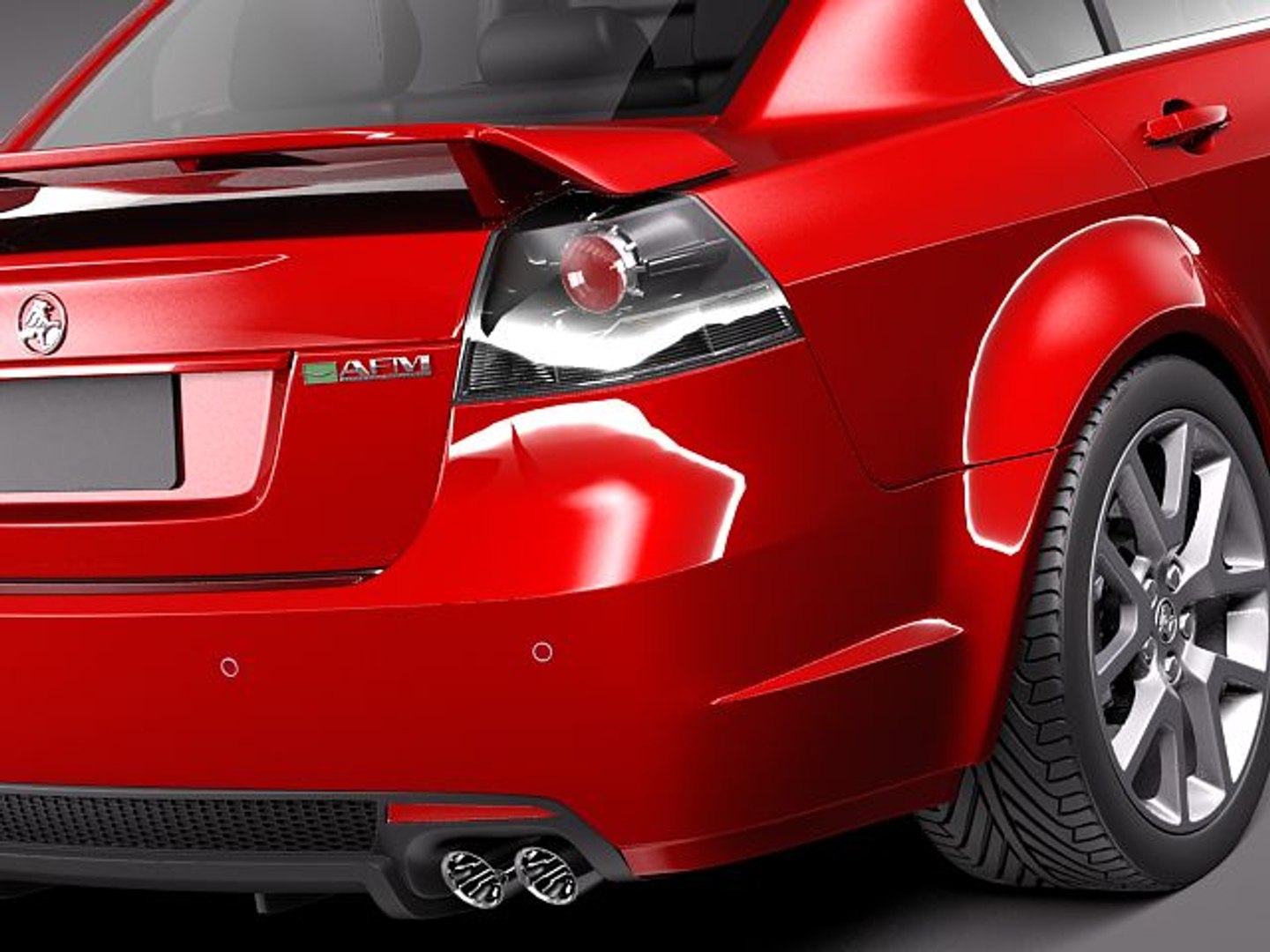 Holden Commodore Sedan Pontiac 3d Model